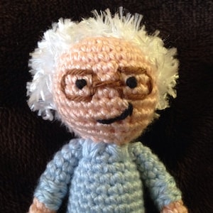 CROCHET PATTERN - Bernie Sanders Crochet Doll Pattern Feel the Bern - Etsy