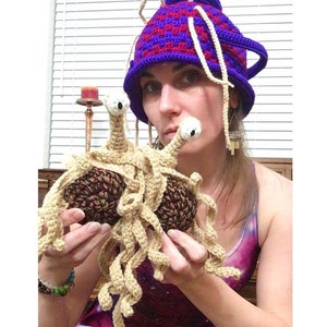 Flying Spaghetti Monster CROCHET PATTERN FSM Christmas Tree Topper ...