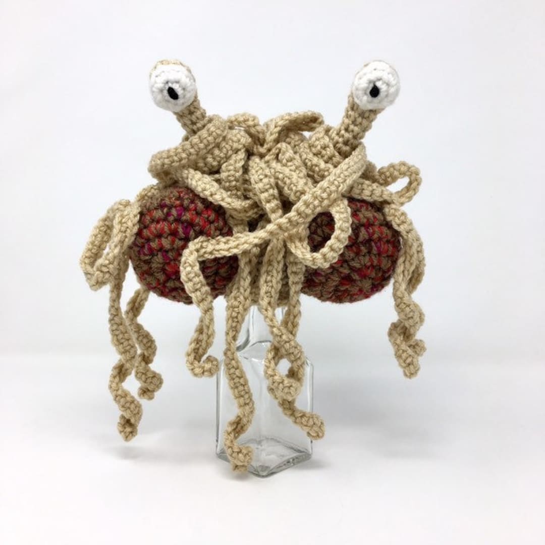 Flying Spaghetti Monster Tree Topper Fsm Atheist Christmas Tree Atheist ...