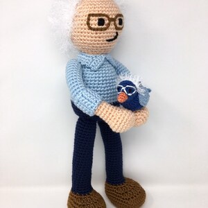 Big Bernie Sanders Doll -MADE TO ORDER -free Domestic Shipping, Feel ...