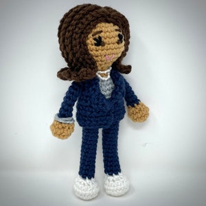 Kamala Harris Doll Crochet Pattern Kamala Doll Crochet Kamala Harris ...