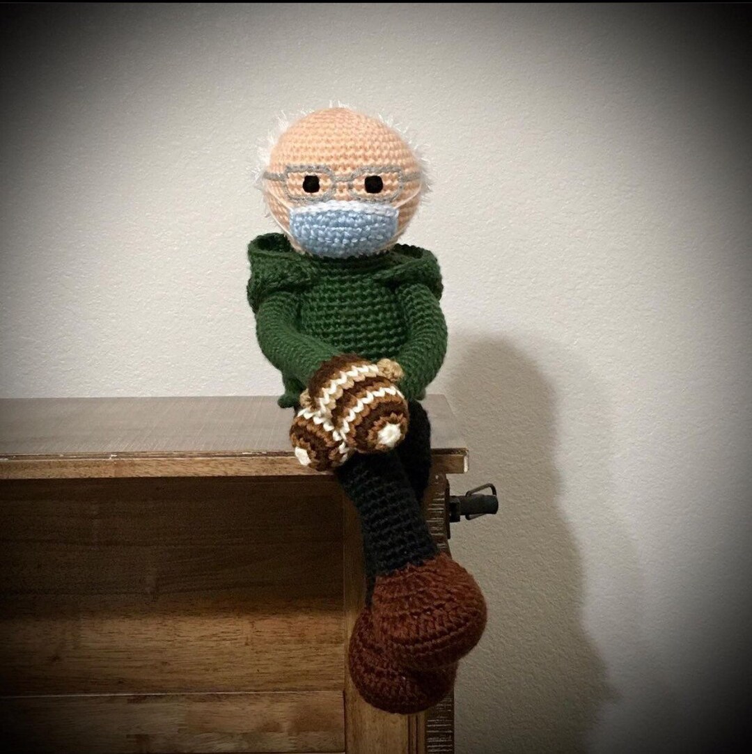 Big Inauguration Bernie Sanders Doll -MADE TO ORDER -free Domestic ...