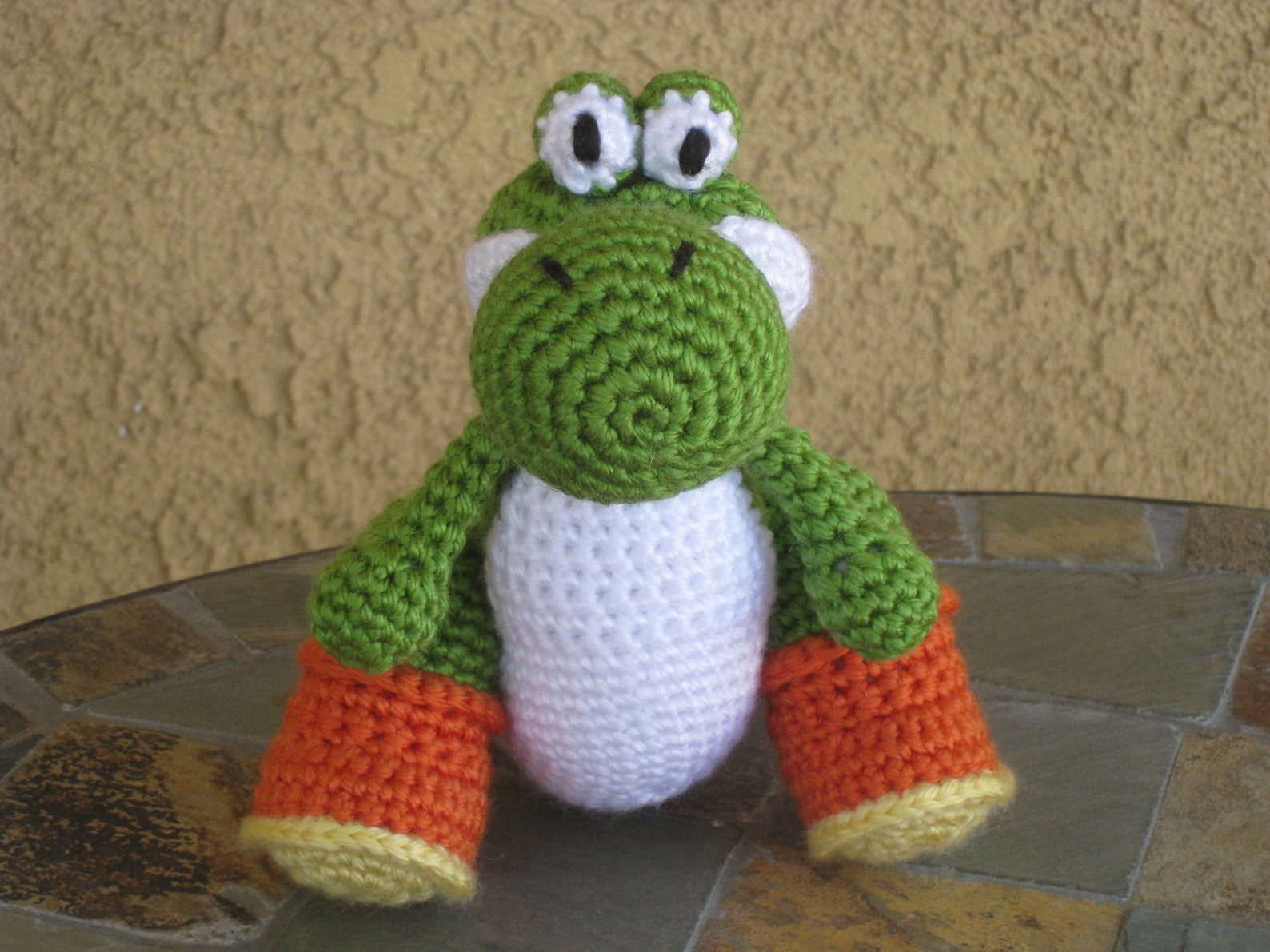 Crochet Pattern Yoshi Plush Amigurumi Figurine Doll Stuffed Etsy