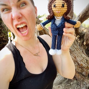 Kamala Harris Doll and Tim Walz Doll Set Harris Walz Doll Set Crochet ...