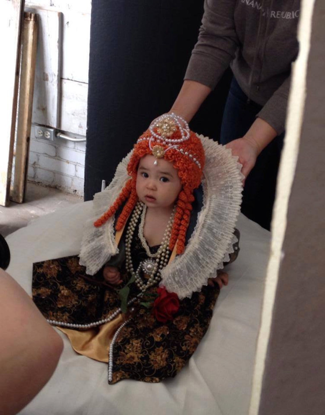 Queen Elizabeth I Wig MADE TO ORDER free Domestic Shipping | Etsy