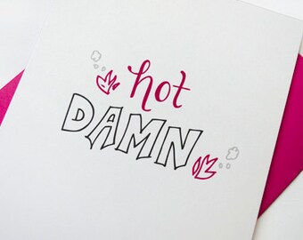 Hot damn | Etsy