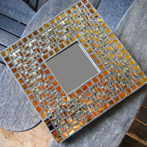 Mosaic Mirror - Etsy