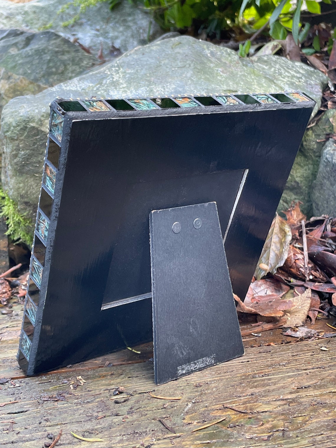 7" Square Mosaic Frame or Mirror - Etsy