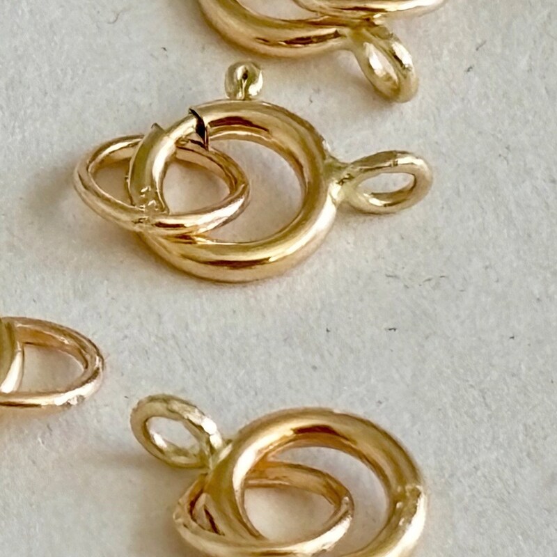 14k Gold Clasp - Etsy