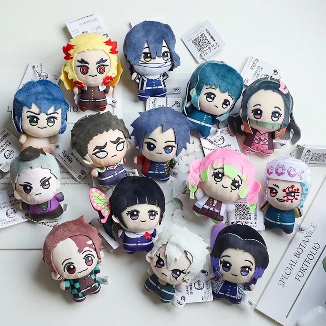 Demon Slayer Plush Dolls – Kawaii Anime Plushie – Gift & Decor - Etsy
