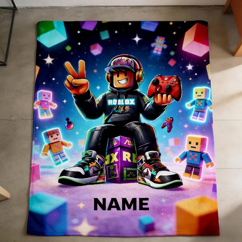Roblox Blanket - Etsy