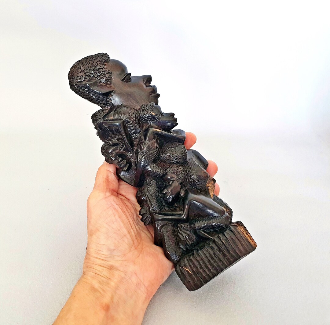 Makonde Tree of Life Wood Carving: Ethnographic Sculpture - Etsy