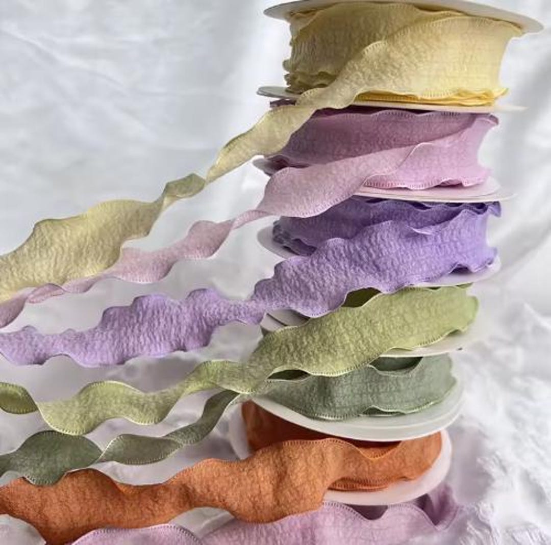 Frayed Edge Chiffon Ribbons DIY Wrapping Bouquets Gift Party ...