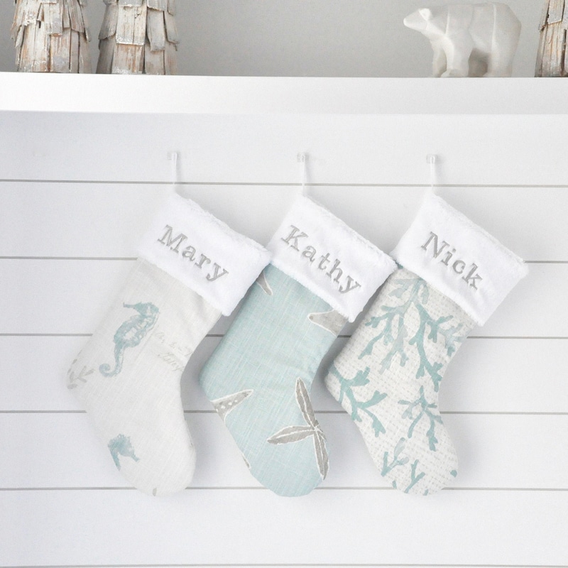 Nautical Themed Stocking - Etsy