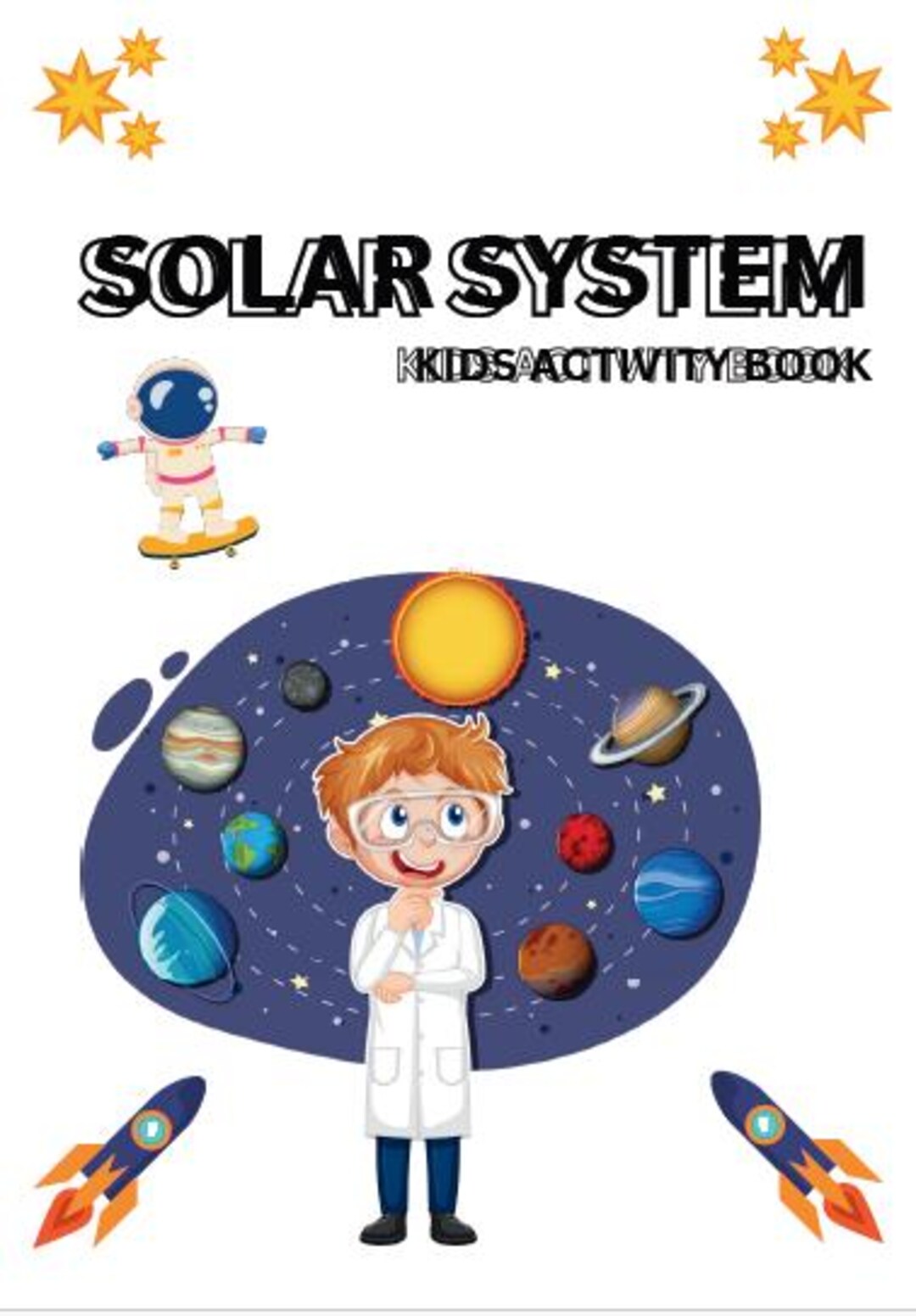 Solar System Activity Book for Kids | Montessori Space Worksheets ...