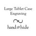 Engraved Design for Large Tablet Case - Etsy