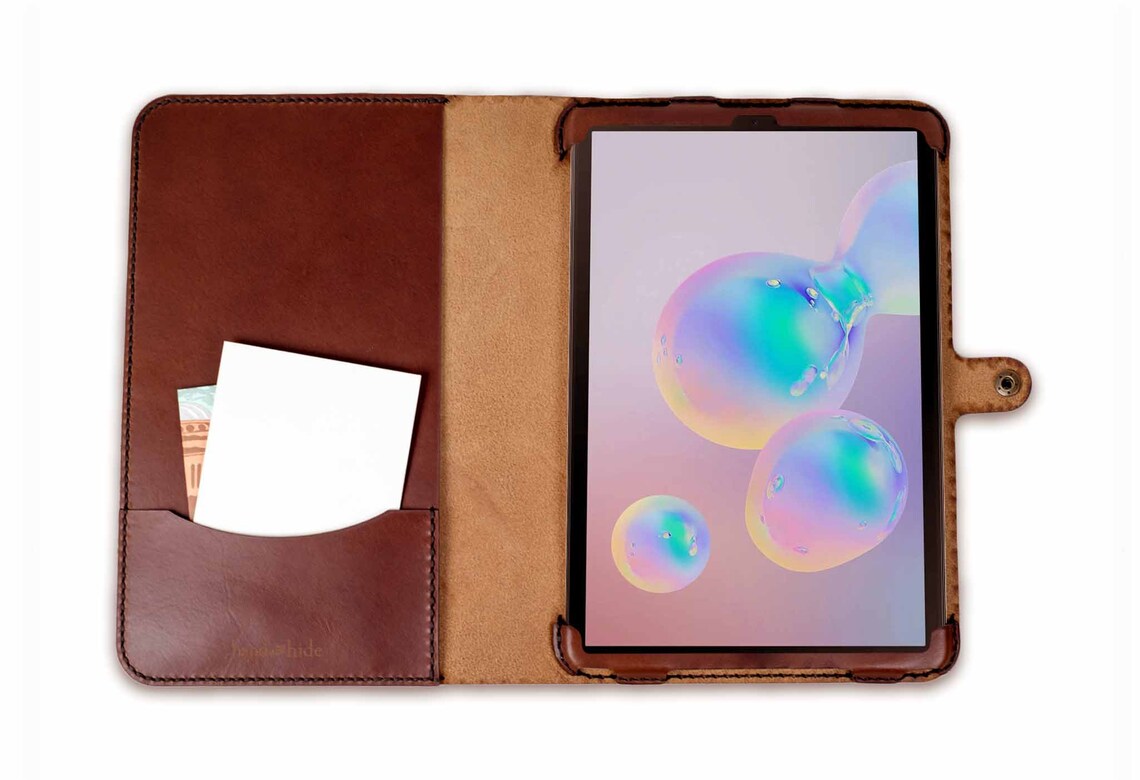 Galaxy Tab S6 Leather Case, Leather Cover for Samsung Galaxy Tab S6 ...