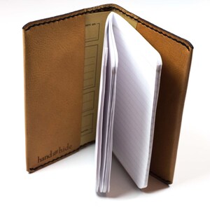 Leather Journal Cover for Field Notes Original Size, Leather Notebook ...