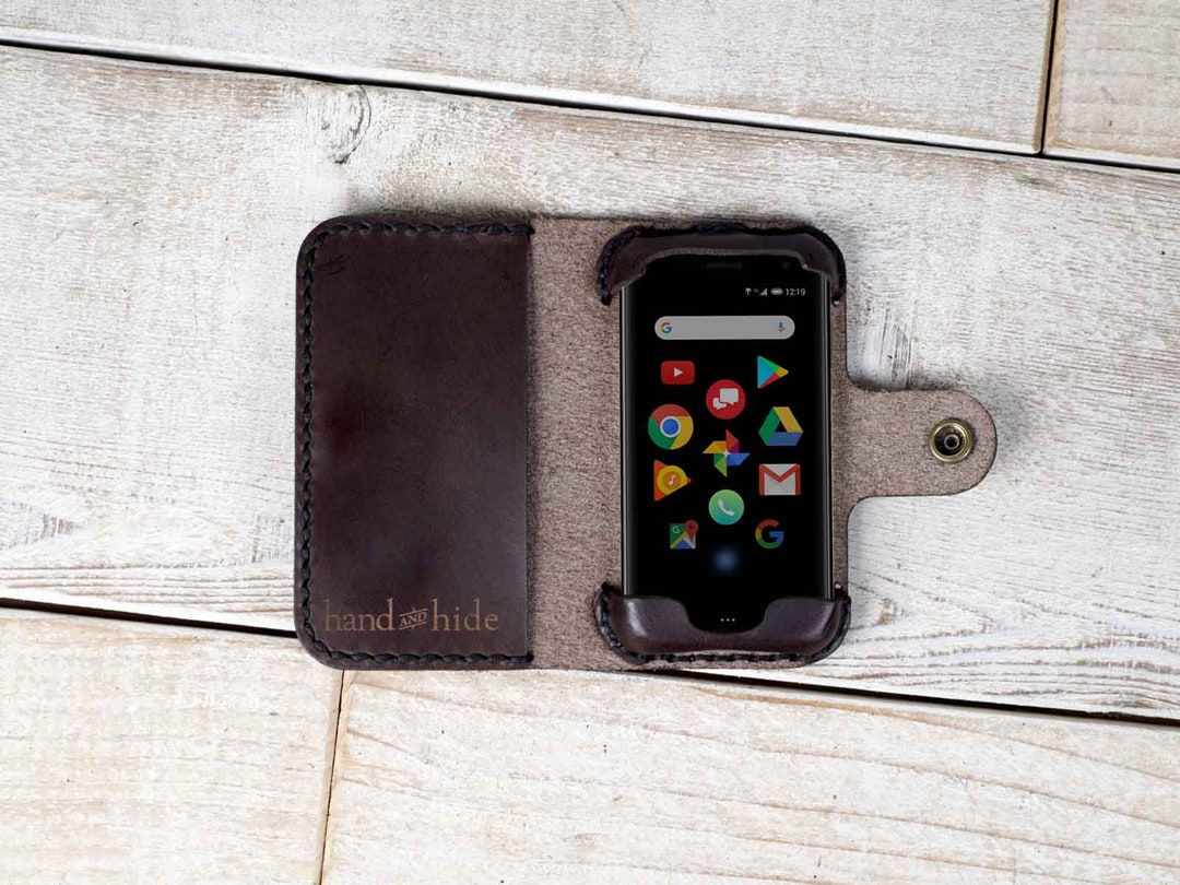 Palm Companion Phone Leather Wallet Case, Leather Phone Cover ...