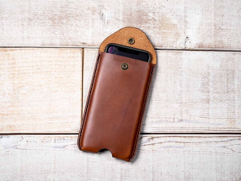 Leather Smartphone Pouch Iphone Galaxy LG Huawei Moto - Etsy