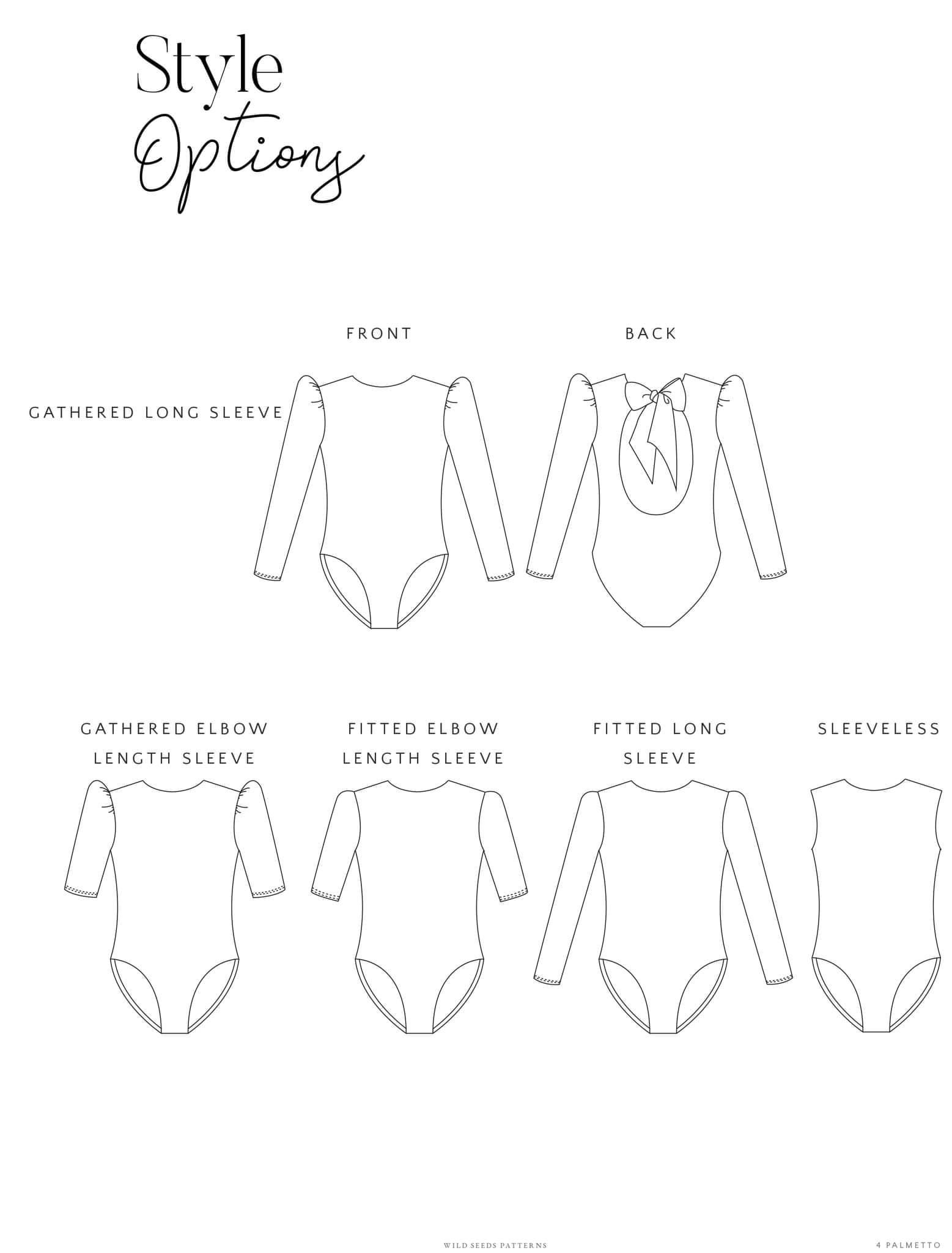 Palmetto Swimsuit PDF Sewing Pattern | Size 1-16 | Kids Swimsuit ...