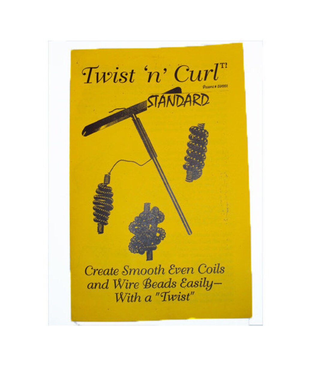 Twist and Curl Standard Coiling Tool for Wire Coiled Bracelet Bands and ...