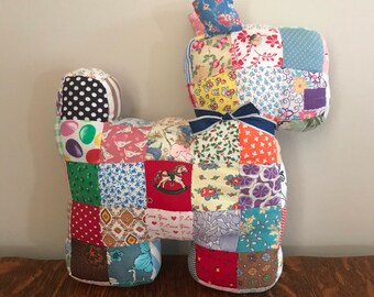 Patchwork Dog - Etsy