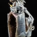 7.9" Agate Amethyst Geode Carved Crystal Western Dragon & Castle ...