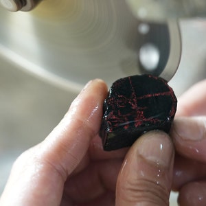 Skullis Necklace of Black Obsidian Hand Carved Crystal Skull Pendant ...