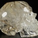 Skullis Crystal Skull, Gemstone 4.6" Rutilated Quartz Rock Crystal Hand ...