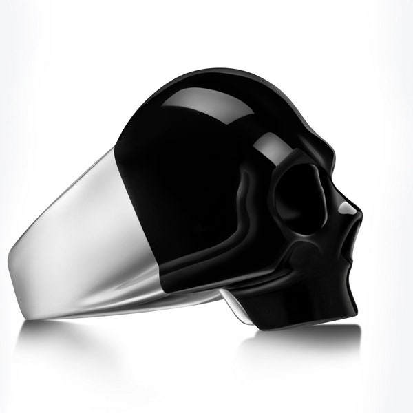 Skull Gem Ring - Etsy