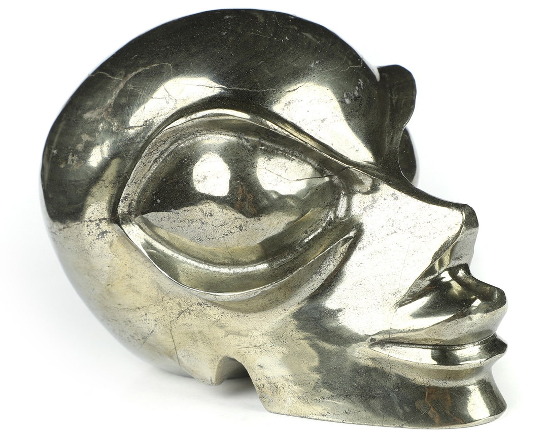 5.1 Pyrite Star Being Female Alien Crystal Skull - Etsy