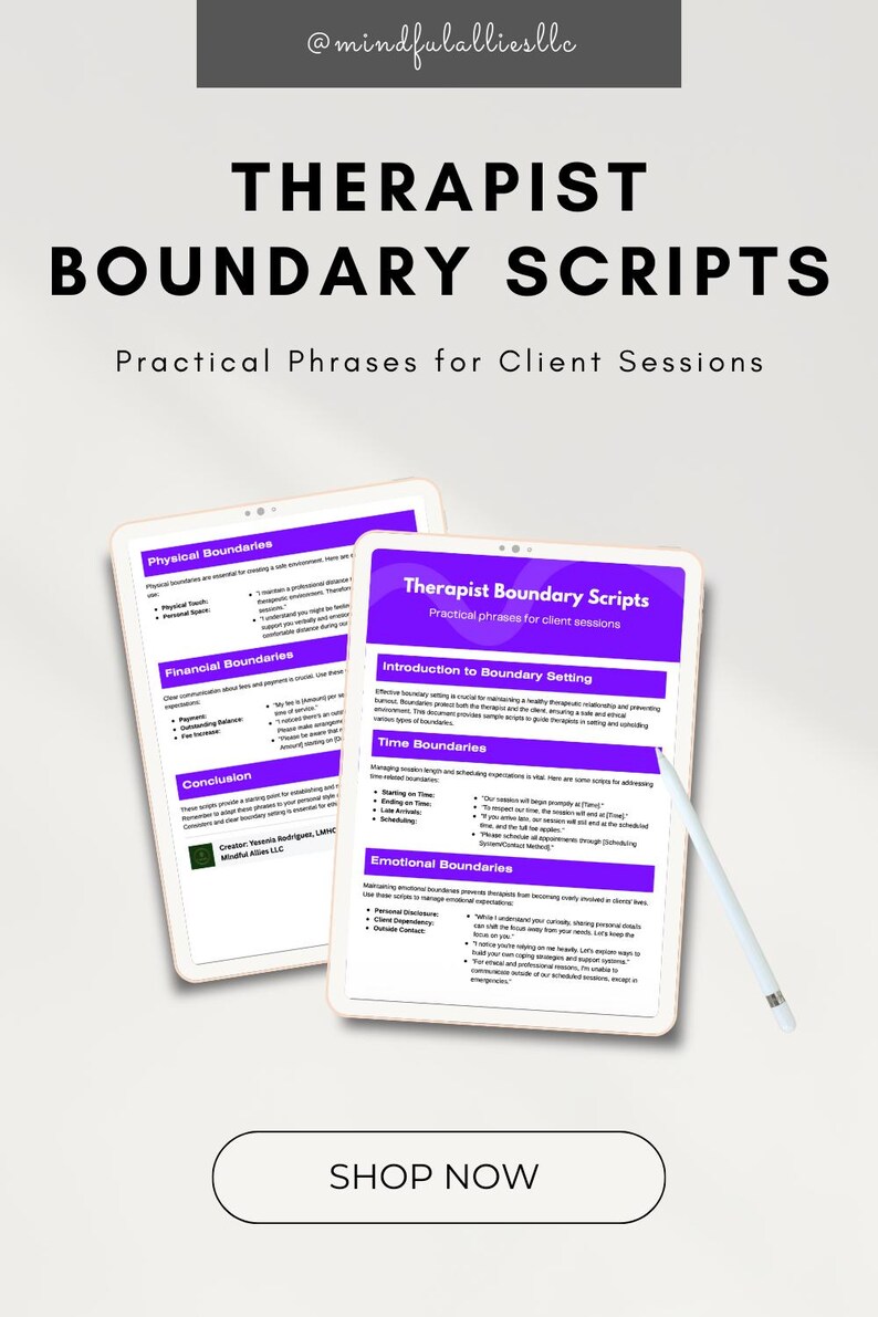 The Confident Boundaries Guide™: Therapist Scripts & Responses - Etsy