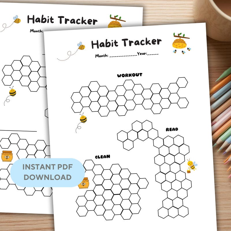 Honeycomb Sheet Tracker - Etsy