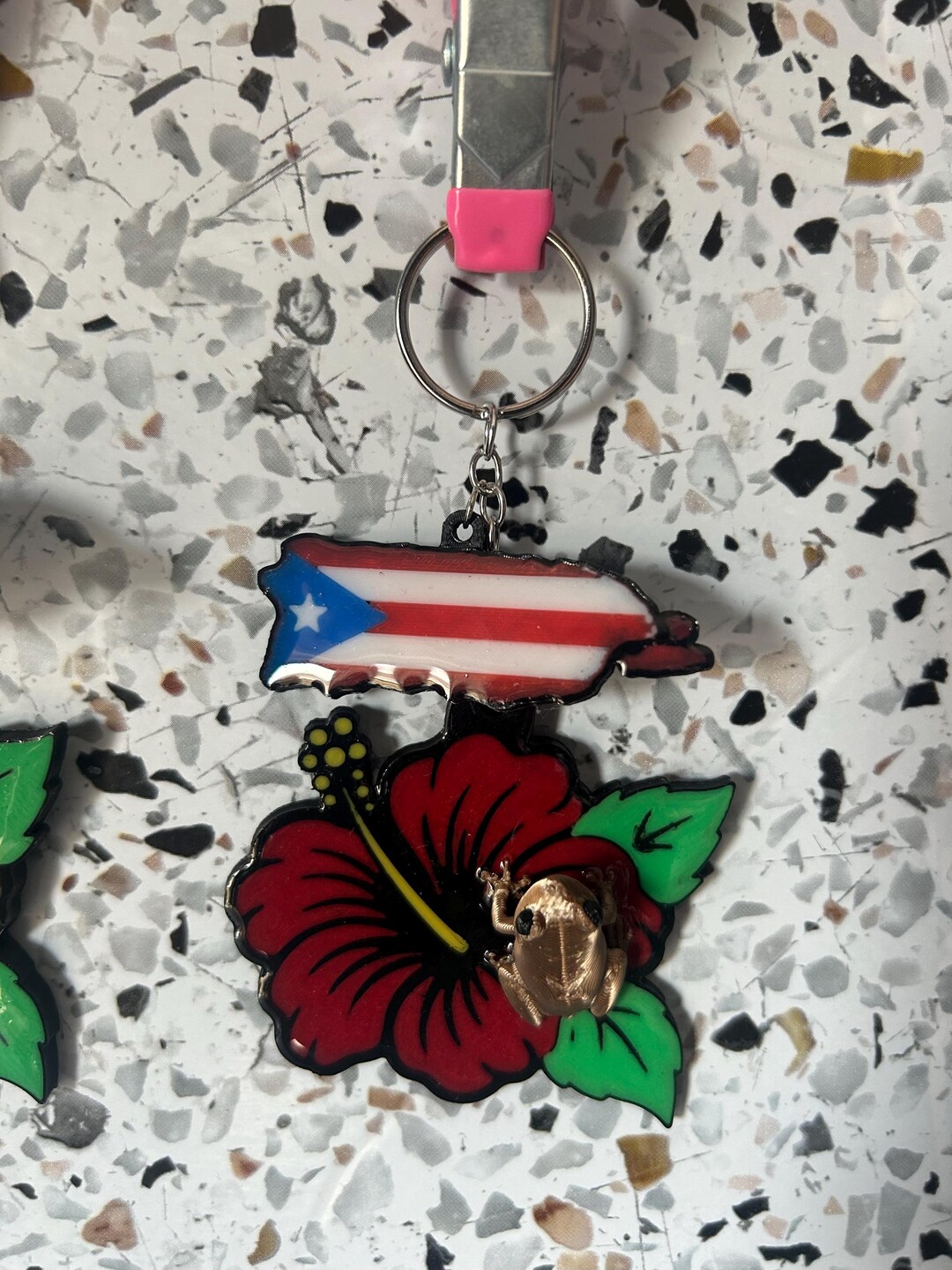 Flor De Maga Keychain - Etsy
