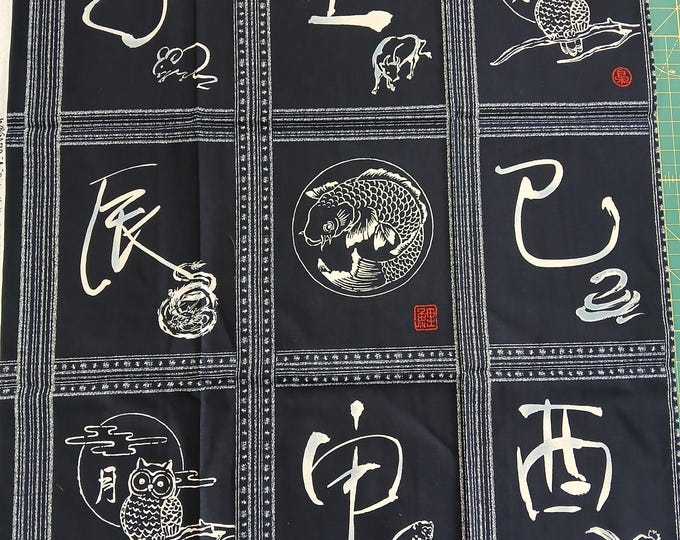 Japanese Fabrics / Wagara Fabric Panel / Fabric Panel - Etsy