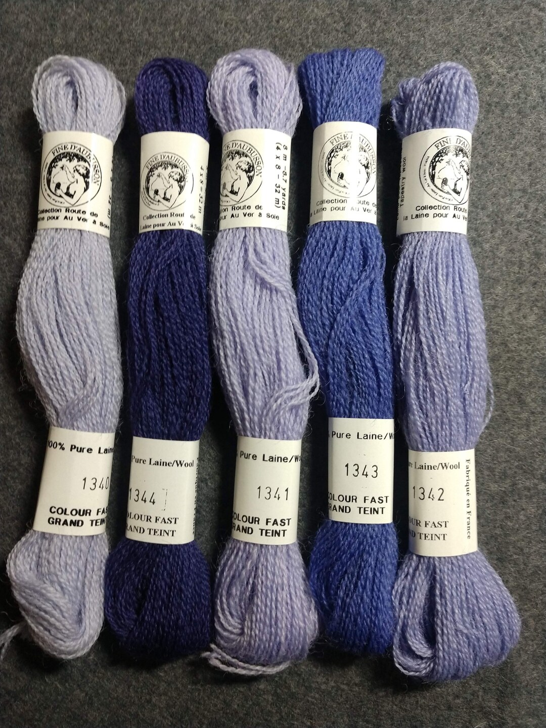 French Wool Floss / Wool Floss / Embroidery Floss / Embroidery Thread ...