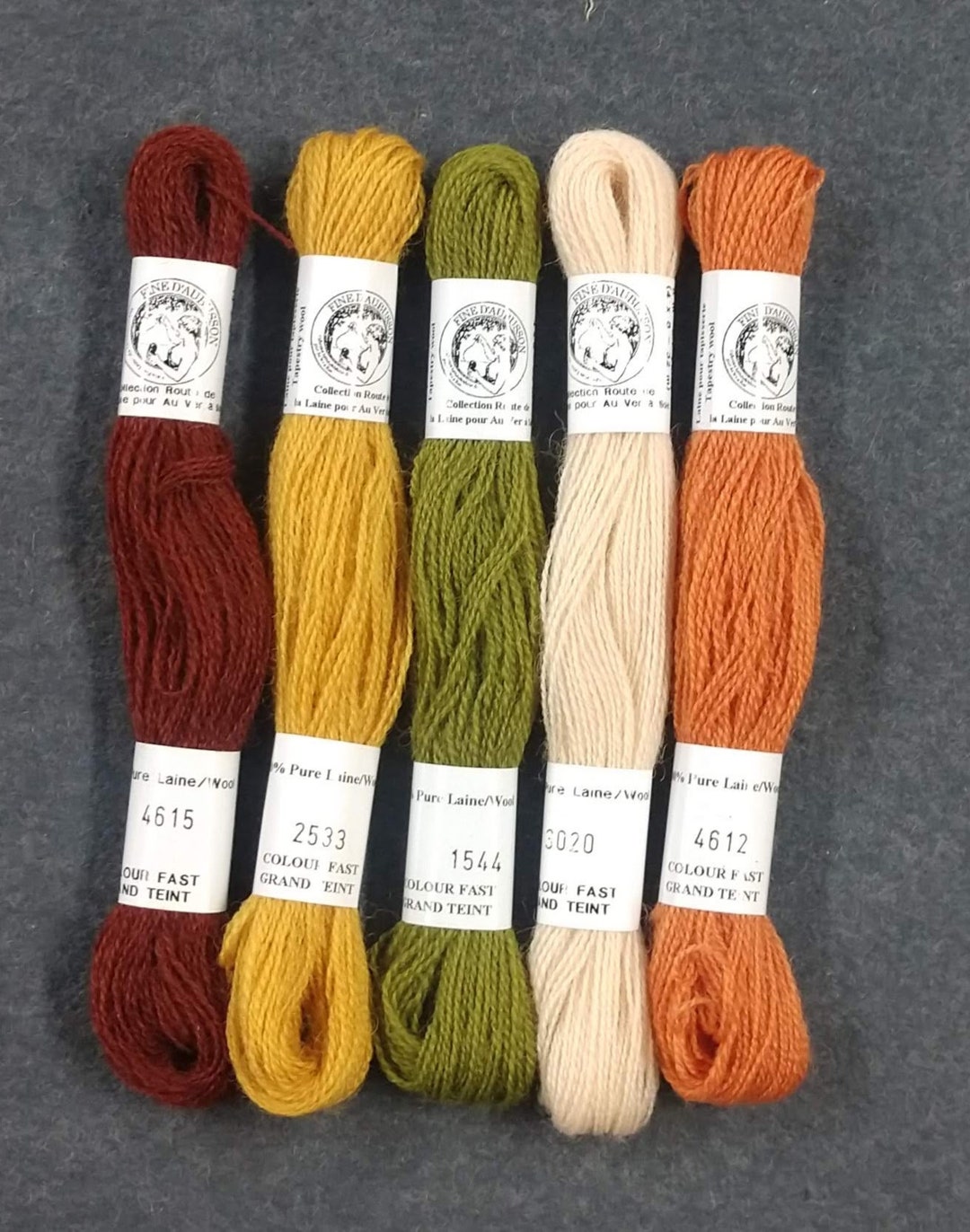 Wool French Floss / Wool Floss / Embroidery Floss / Visible Mending ...