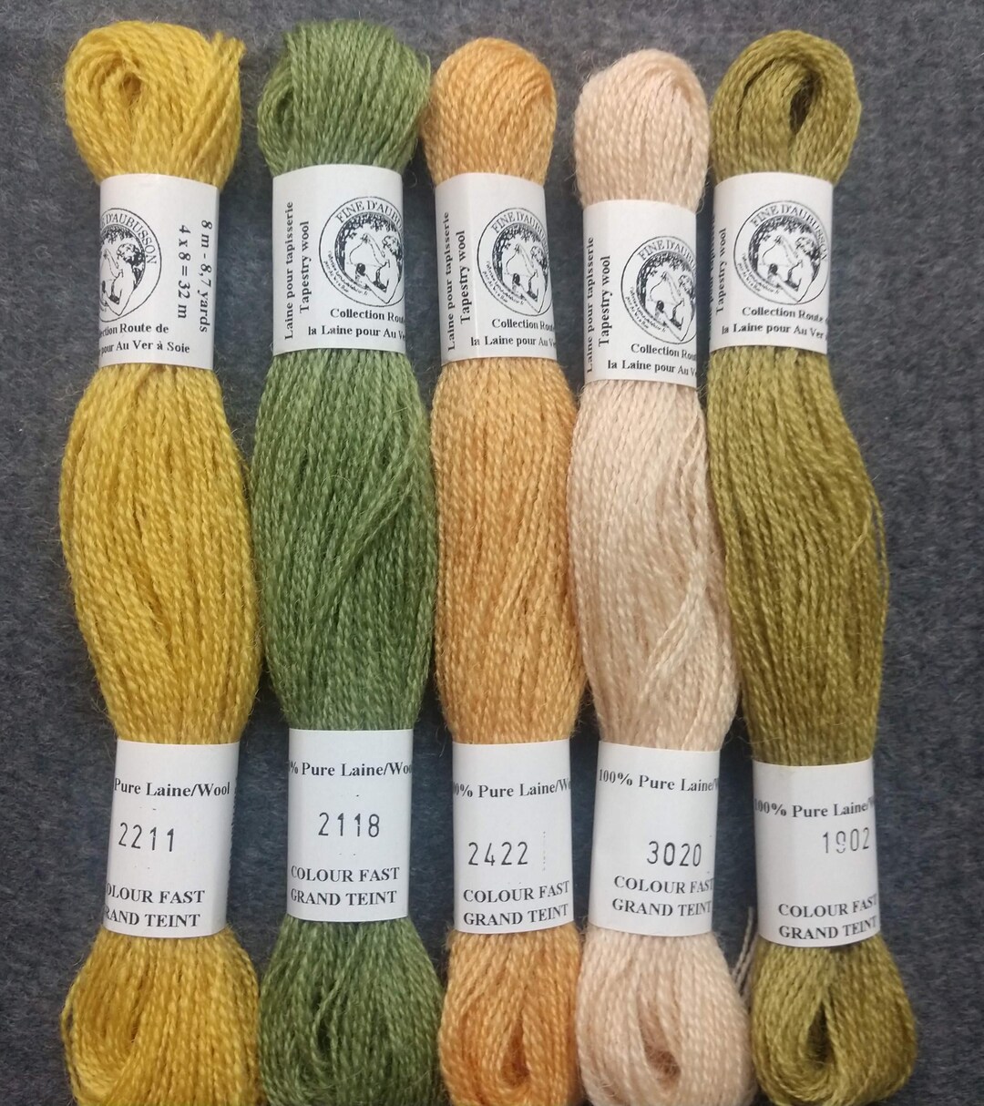 French Wool Floss / Wool Floss / Embroidery Floss / Embroidery Thread ...