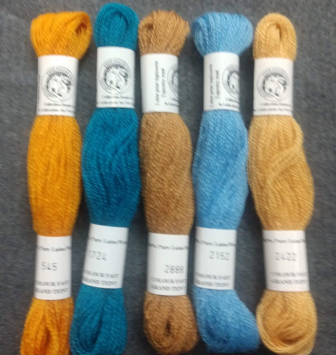 French Wool Floss / Wool Floss / Floss / Embroidery Floss / Embroidery ...