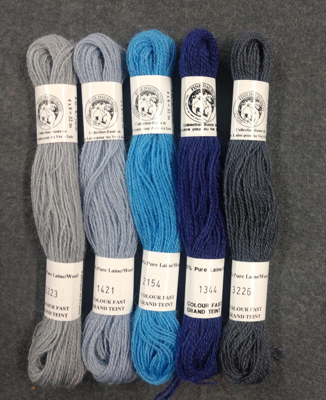 Wool French Floss / Wool Floss / Embroidery Floss / Visible Mending ...