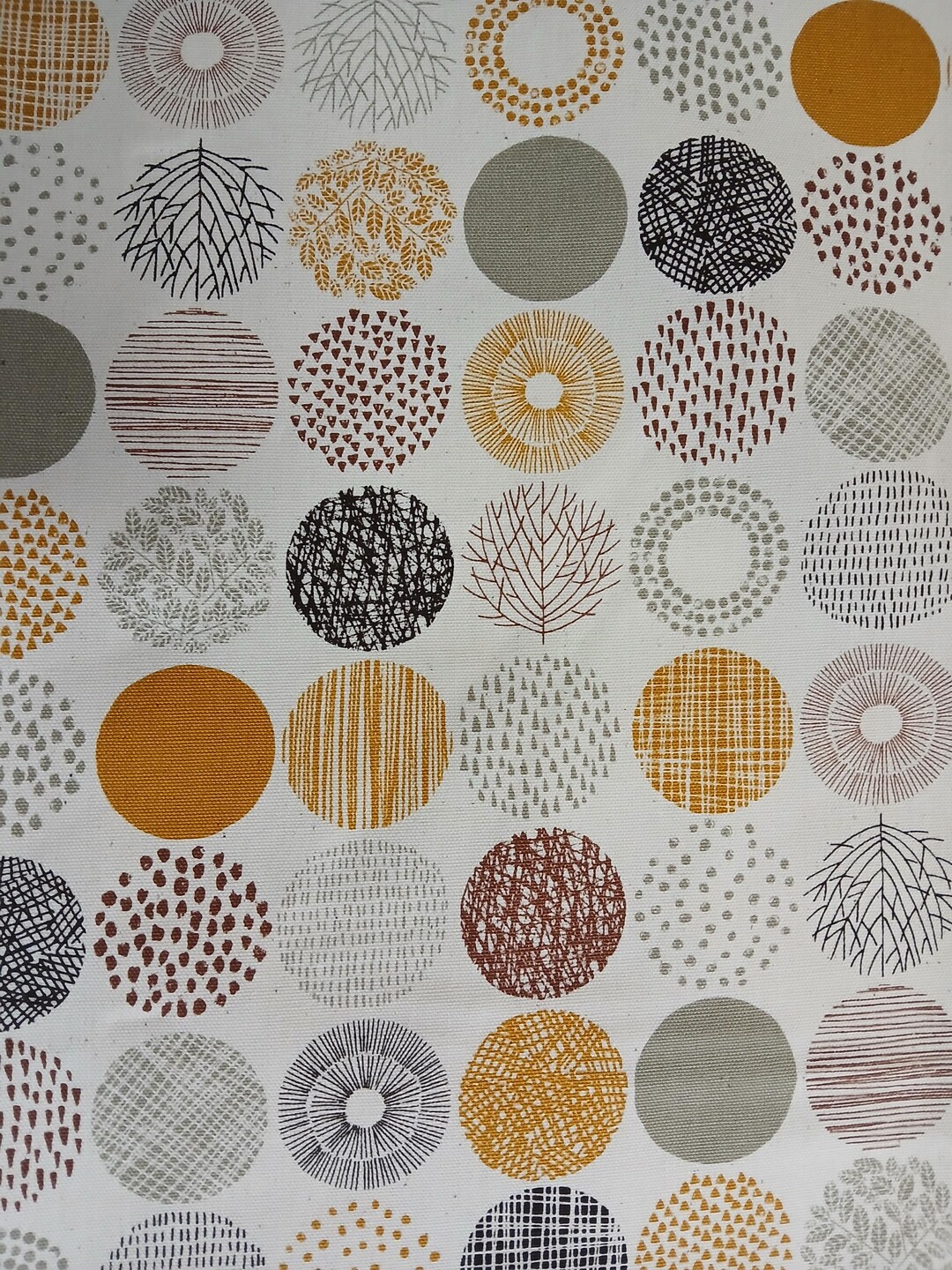 Cosmo Circles Fabric / Japanese Fabrics / Graphic/geometric Fabric ...