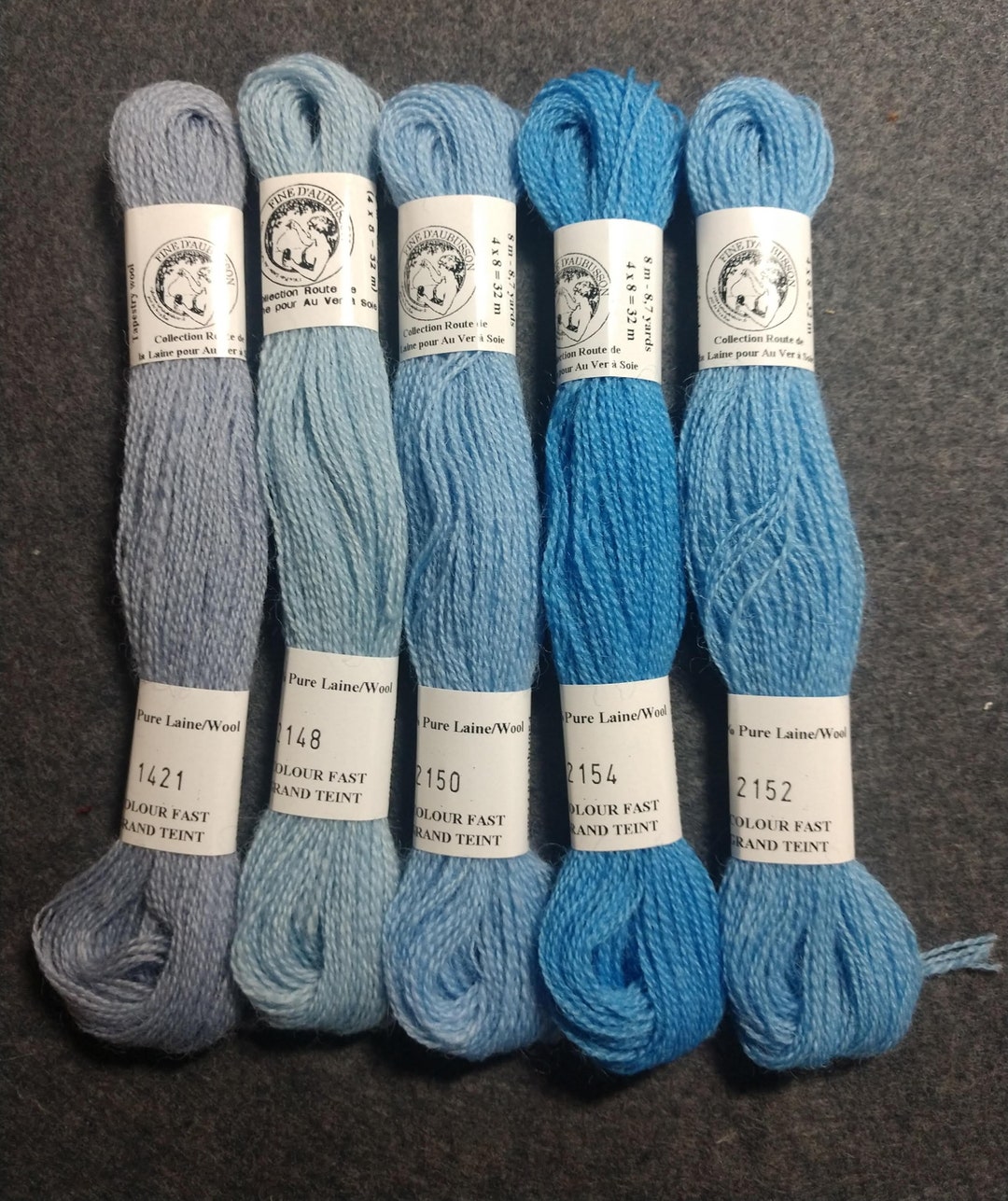 French Wool Floss / Wool Floss / Embroidery Floss / Embroidery Thread ...