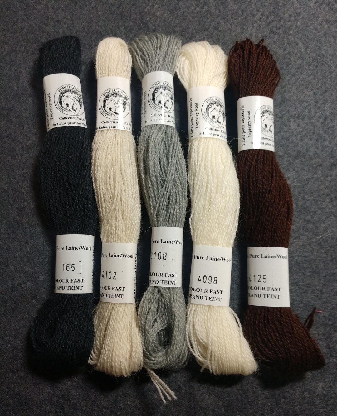 French Wool Floss / Wool Floss / Embroidery Floss / Embroidery Thread ...