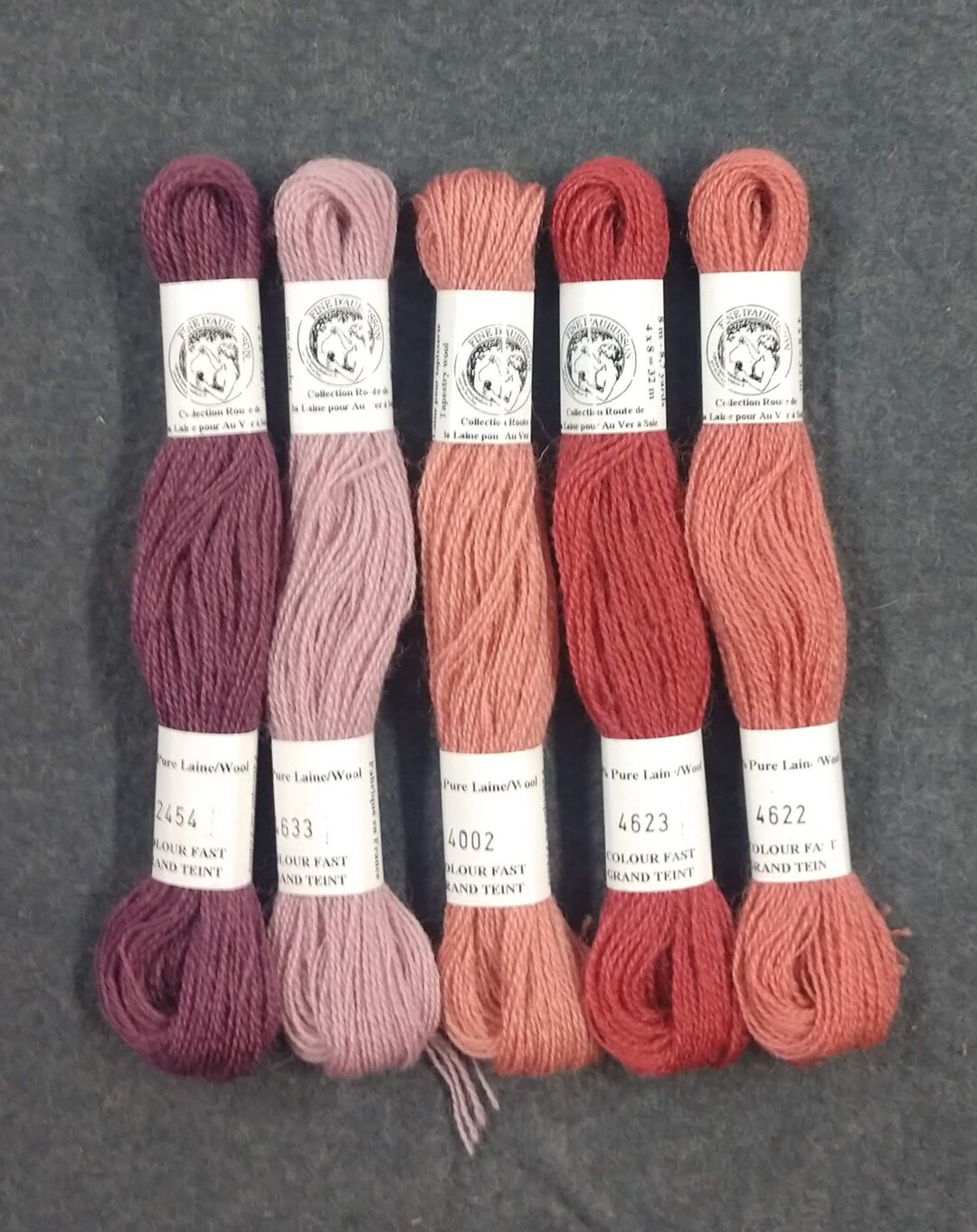Wool French Floss / Wool Floss / Embroidery Floss / Embroidery Thread ...