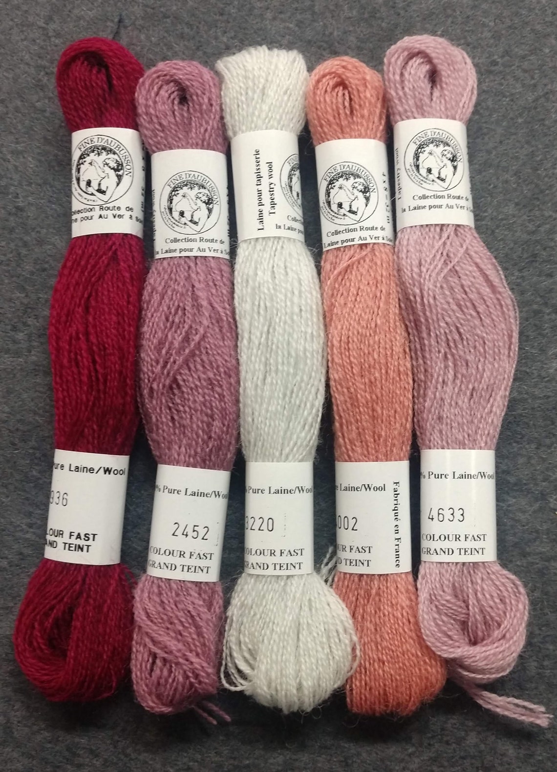 Wool French Floss / Wool Floss / Embroidery Floss / Visible - Etsy