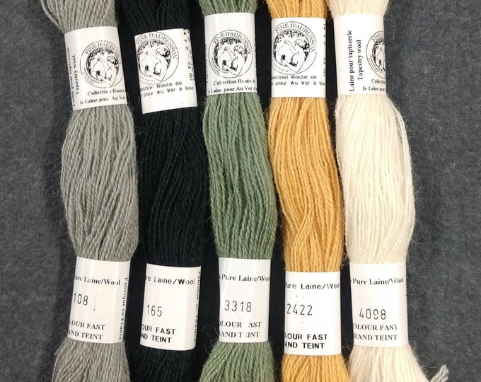 Wool French Floss / Wool Floss / Embroidery Floss / Embroider - Etsy