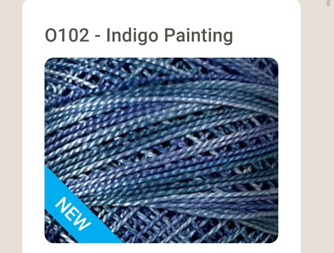 Valdani Pearl Cotton Thread / Size 12 Valdani Thread / #102 Valdani ...