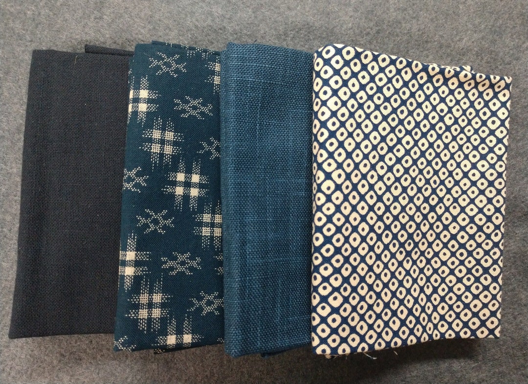 Japanese Fabrics / Japanese Woven Fabrics / Fat Quarters / Fat Quarter ...