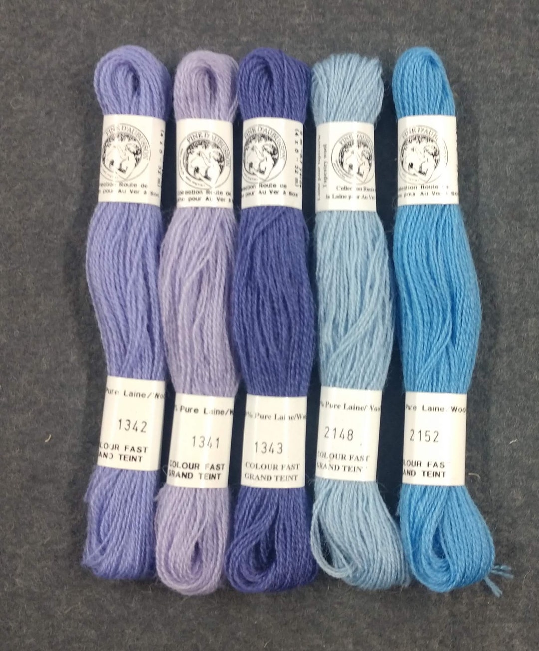Wool French Floss / Wool Floss / Embroidery Floss / Embroidery Wool ...